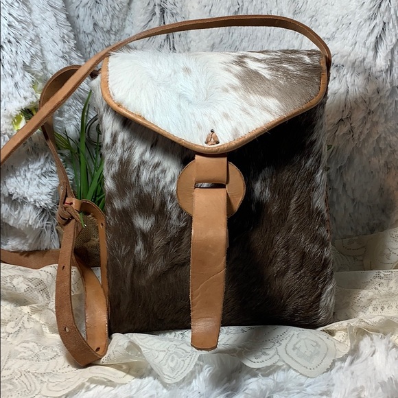 fashion purse | Bags | Cow Skin Purse Bag Crossbody Leather | Poshmark